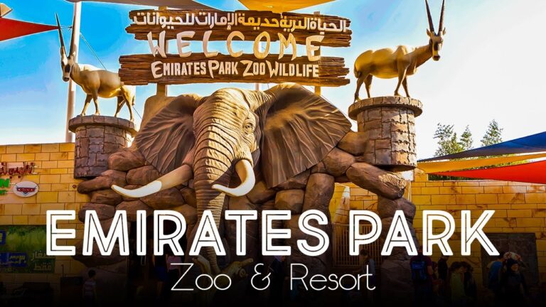 Visit Fascinating Emirates Park Zoo Abu Dhabi