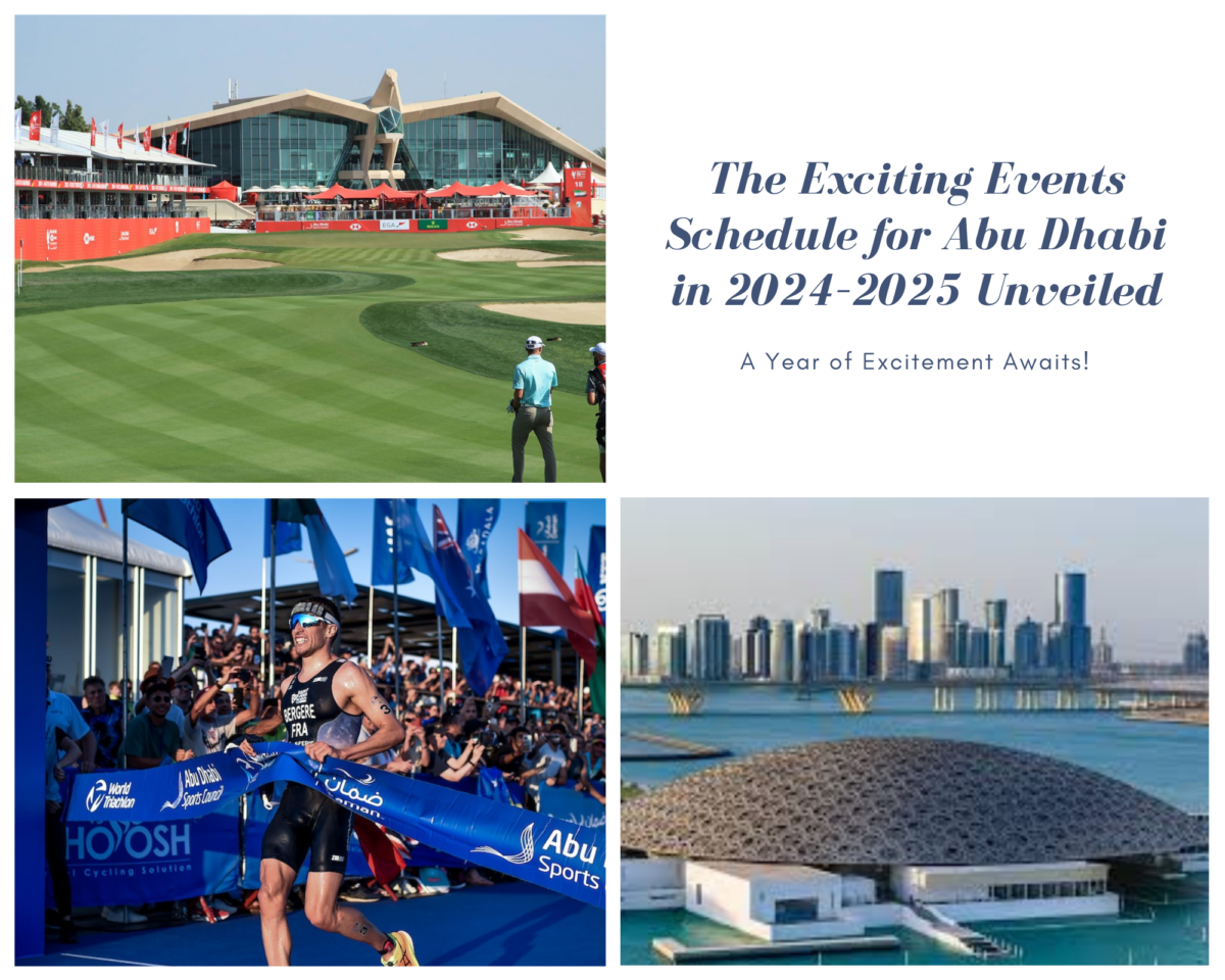 The Exciting Events Schedule for Abu Dhabi in 2024–2025 Unveiled - A ...